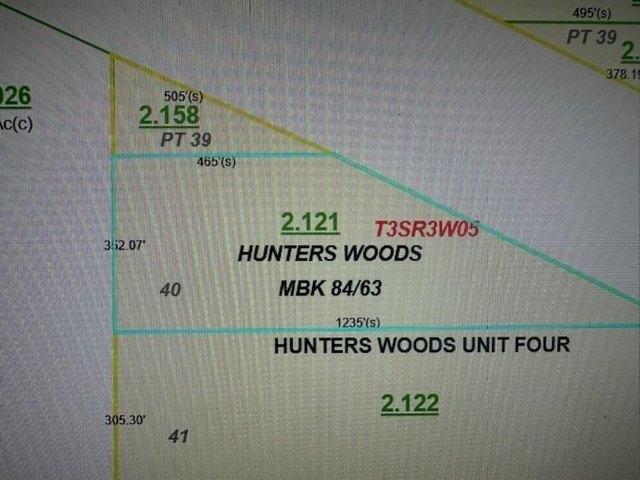 Hunters Woods Dr, Wilmer, AL 36575