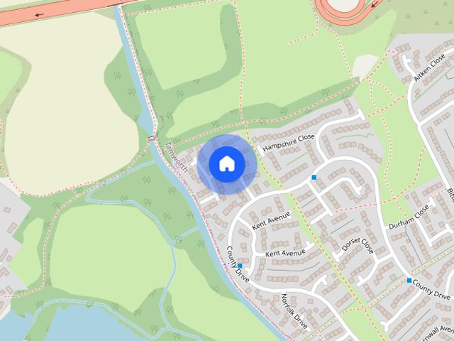 Huntingdon Close, Tamworth, B78