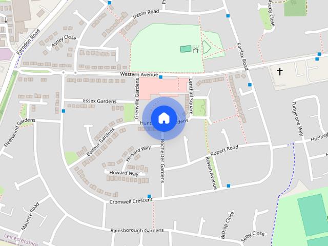 Huntingdon Gardens, Market Harborough