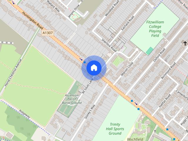Huntingdon Road, Cambridge, CB3