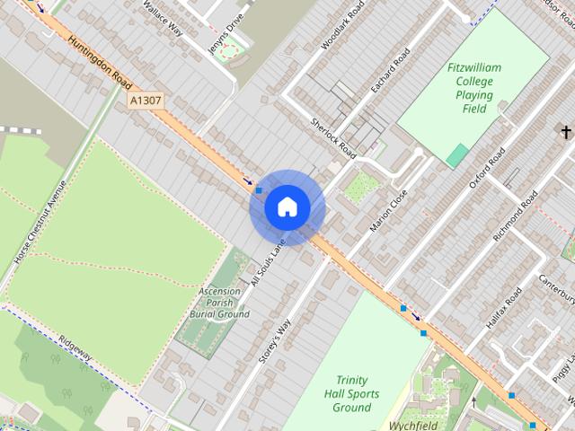Huntingdon Road, Cambridge, CB3