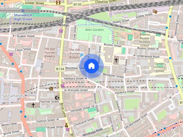 Hunton Street, Spitalfields, London. E1