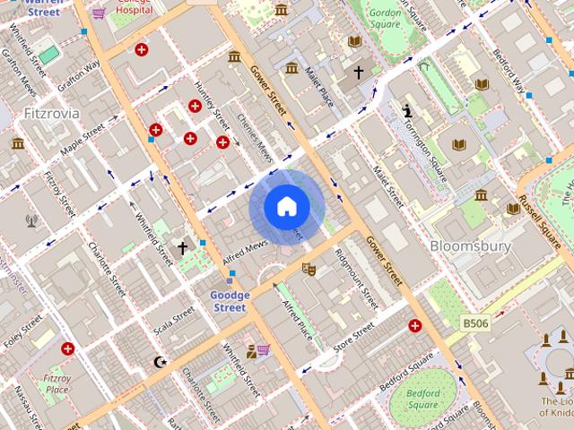 Huntley Street, London, WC1E