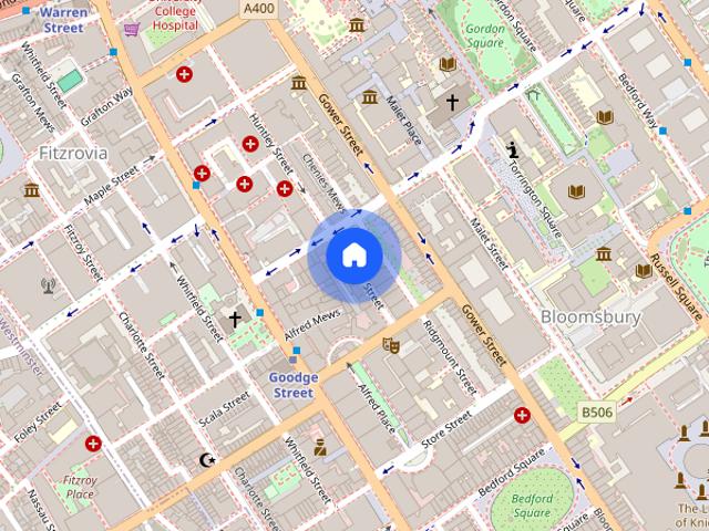 Huntley Street, London, WC1E