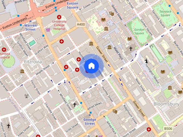 Huntley Street, London, WC1E