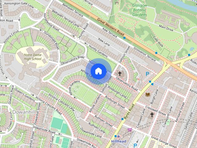 Huntly Gardens, Hillhead, Glasgow, G12