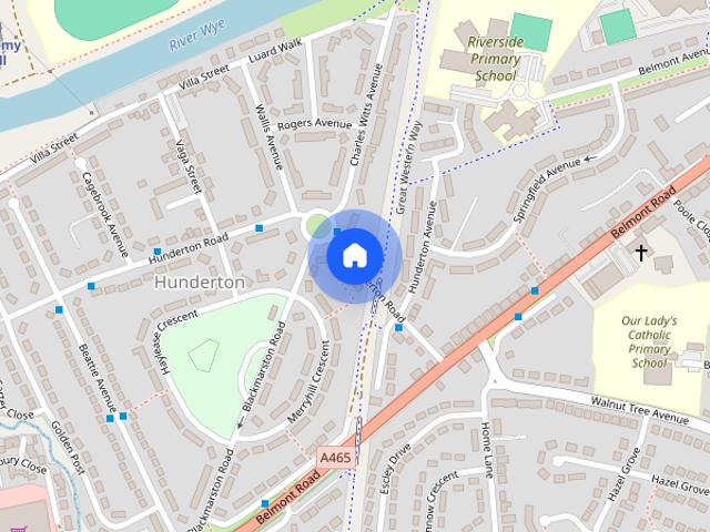 Hunderton Road, Hereford, HR2