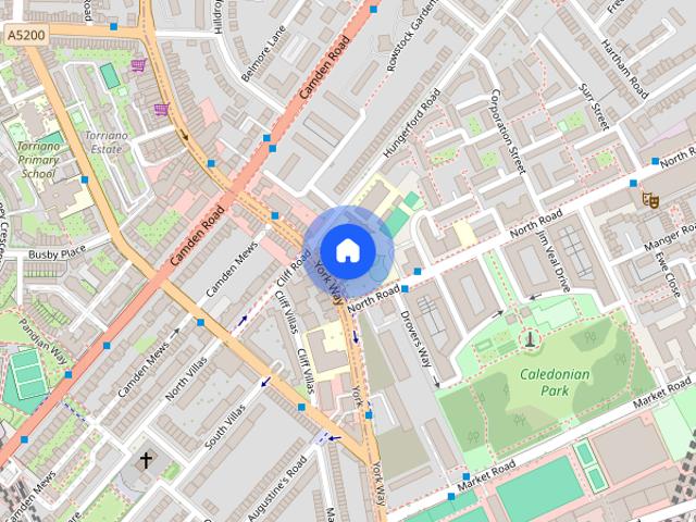 Hungerford Road, Islington / Caledonian Road N7