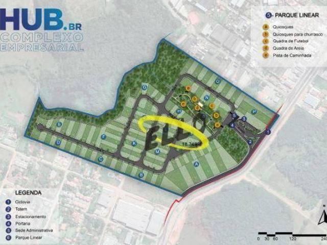 Hub Complexo Empresarial Diversos Lotes à Venda. Confira!