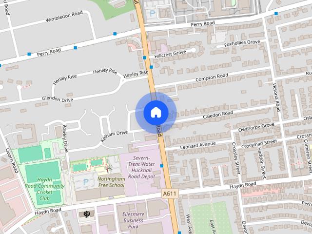 Hucknall Road, Sherwood, Nottingham, NG5 1FJ