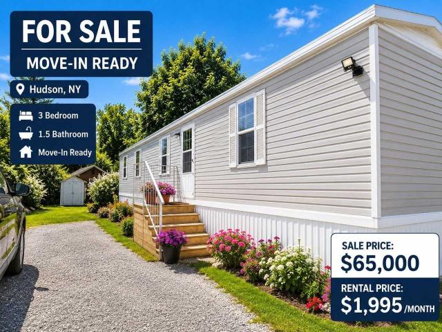 HUDSON NY MHC OWNERS LLC 3 Bedroom Apartment for Rent at 6604 Hill St, Hudson, NY 12534