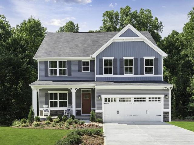 Hudson w/ Finished Basement Plan Sandstone Mill Community