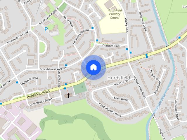 Hurdsfield Road Macclesfield Cheshire