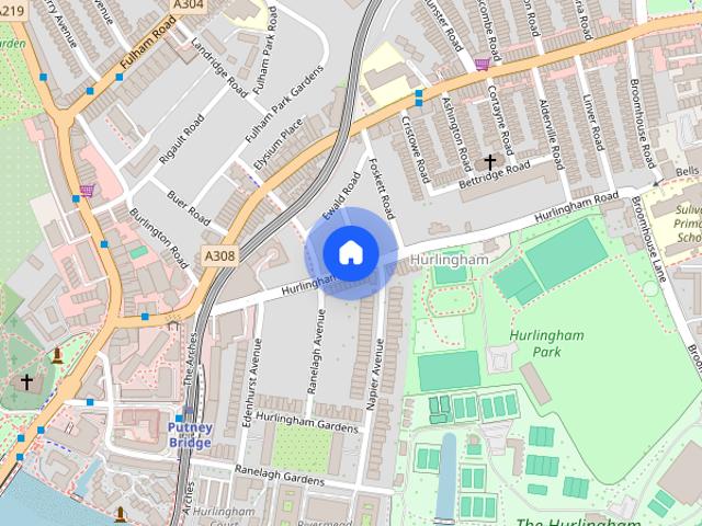 Hurlingham Road, Parsons Green, London
