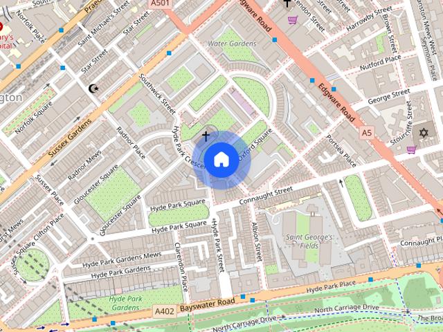 Hyde Park Crescent, Paddington, London, W2