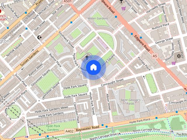 Hyde Park Crescent, Paddington, London, W2