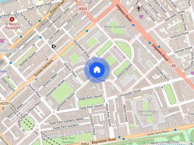 Hyde Park Crescent, Westminster, W2