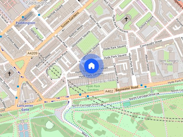 Hyde Park Gardens Mews, London, W2