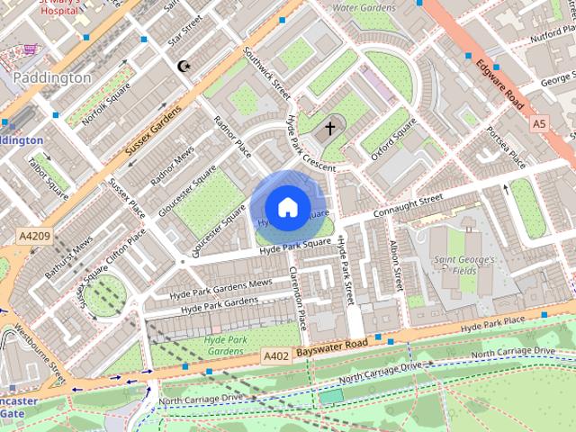 Hyde Park Square, London, W2 2