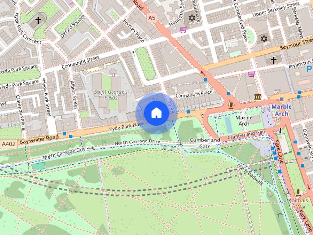 Hyde Park Place, Hyde Park Estate, London, W2