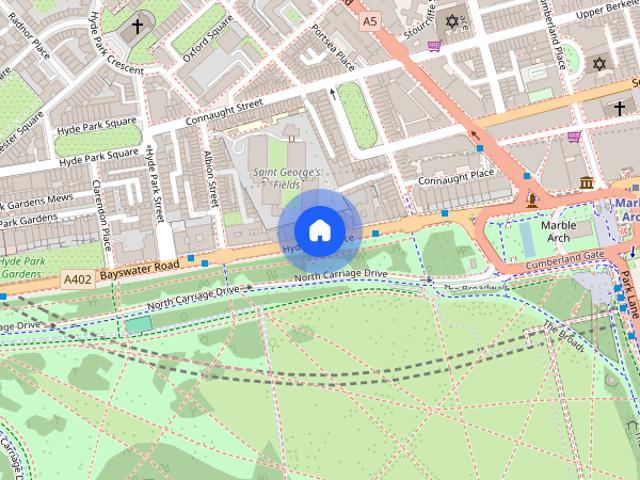 Hyde Park Place, Paddington, London, W2