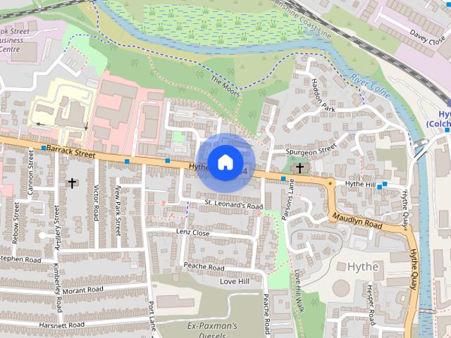 Hythe Hill, Colchester, Essex, CO1