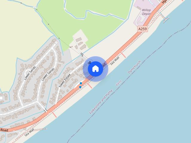 Hythe Road, Dymchurch, Romney Marsh, Kent, TN29