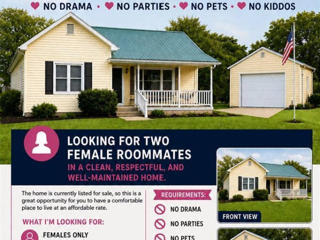 i have two spare rooms renting