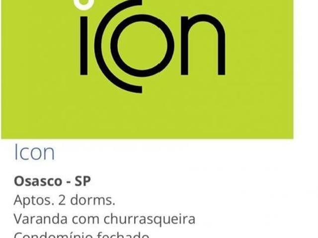Icon Aptos 50m2 2 Dorms, Sala, Cozinha Americana, Varanda Gourmet, 1 Vaga, Lazer Completo