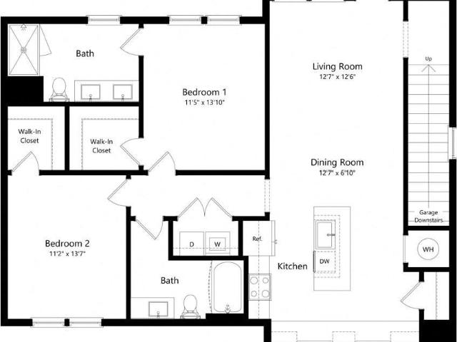 Icon Bridges Apartments 2 Bedroom Apartment for Rent at 205 Bridges Rd, Mcdonough, GA 30253