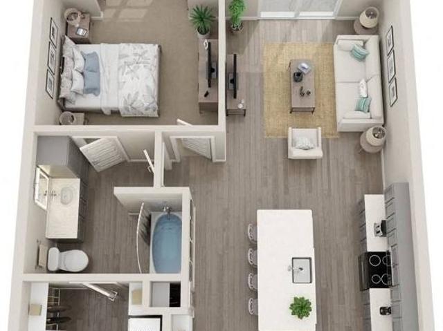 Icon @ Cooley Station 1 Bedroom Apartment for Rent at 2550 S Recker Rd, Gilbert, AZ 85295