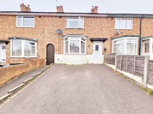 Ilford Road, Erdington, Birmingham. 2 bed terraced house for s.