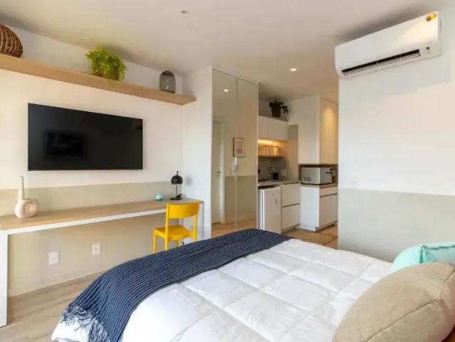 Imóvel para venda possui 28 metros quadrados com 1 quarto em Pinheiros São Paulo SP