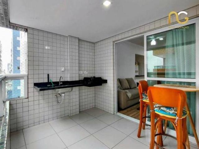 Apartamento em Vila Guilhermina, Praia Grande/SP de 81m² 2 quartos à venda por R$ 543.780,00