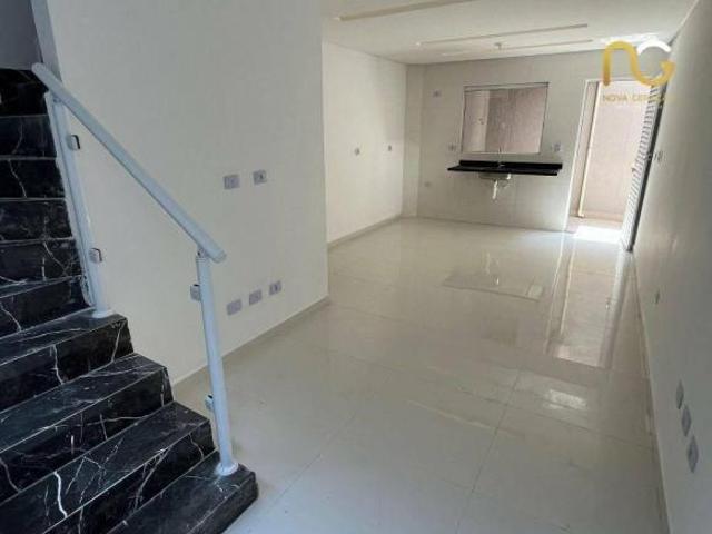 Casa em Vila Mirim, Praia Grande/SP de 58m² 2 quartos à venda por R$ 350.000,00