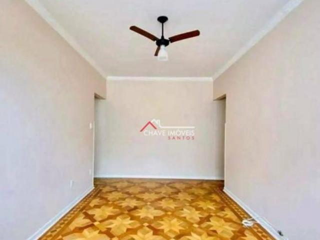Apartamento em Campo Grande, Santos/SP de 130m² 3 quartos à venda por R$ 440.000,00