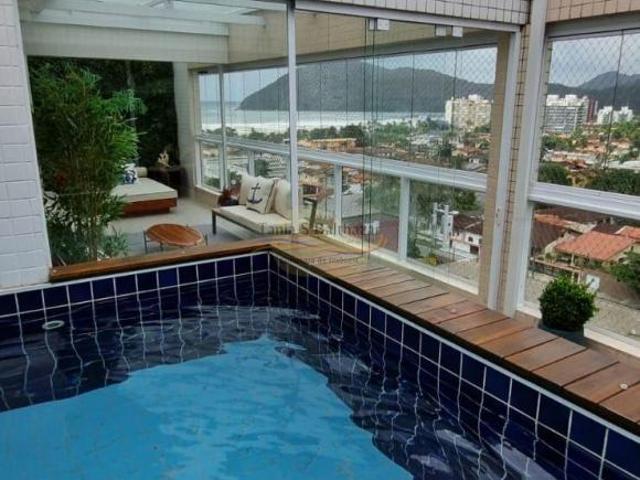 Penthouse em Centro, Bertioga/SP de 150m² 3 quartos à venda por R$ 2.650.000,00