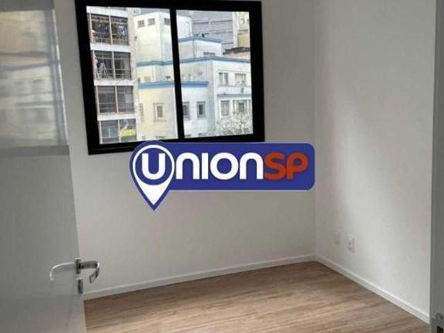 Apartamento com 2 dormitórios à venda, 37 m² por R$ 428.000,00 Cerqueira César São Paulo/SP