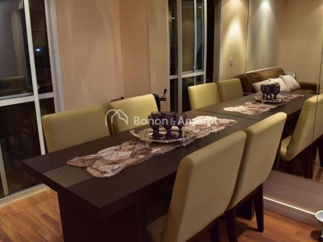 Apartamento em Loteamento Center Santa Genebra, Campinas/SP de 76m² 3 quartos à venda por R$ 638.000