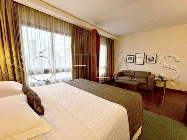 Flat em Cidade Monções, São Paulo/SP de 30m² 1 quartos à venda por R$ 370.000,00