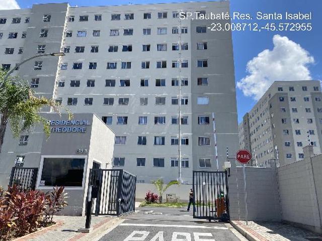 Imóvel com ótima proposta — Apartamento no Barranco, Taubate SP, Apto 1012, 2 quartos, 1 vaga, 39,88m² | Licitação Aberta