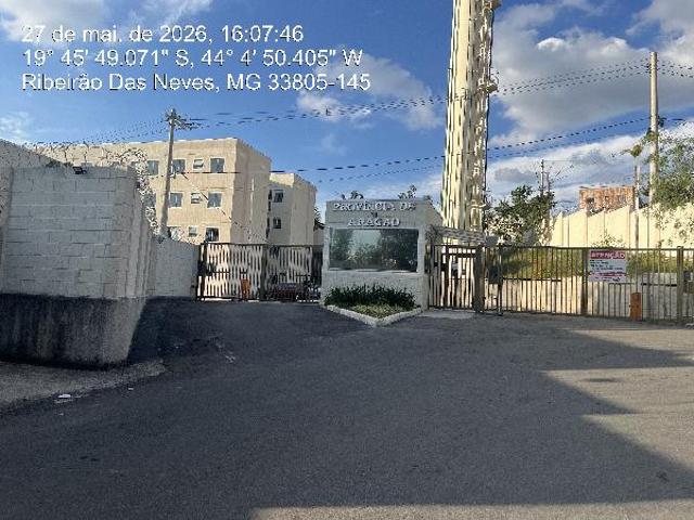 Imóvel com ótima proposta — Apartamento no Dona Clara, Ribeirao das Neves MG, Apto 302, 2 quartos, 38,4m² | Leilão