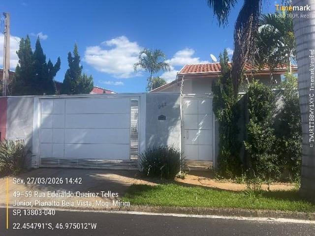 Imóvel com grande valor — Casa no Jardim Regina, Mogi Mirim SP, Nº 242, 2 quartos, 2 vagas, 300m² | Licitação Aberta