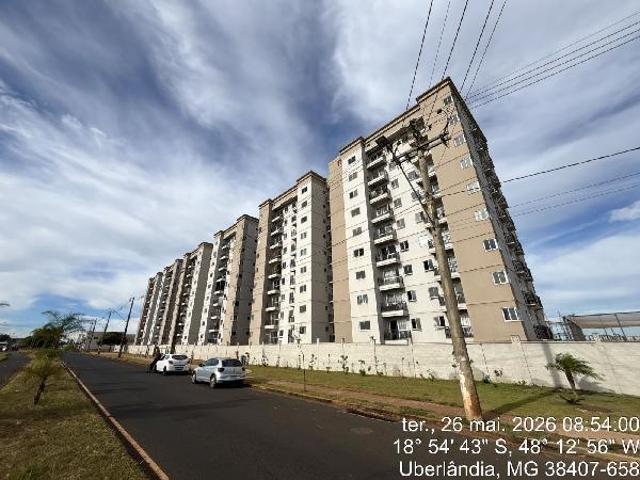 Imóvel com potencial — Apartamento no Grand Ville, Uberlandia MG, Apto 303, 2 quartos, 1 vaga, 44,57m² | Leilão