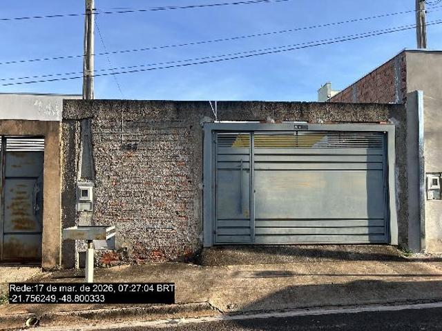Imóvel com potencial — Casa no Residencial Santo Expedito, Ibitinga SP, Nº 153, 2 quartos, 139m² | Licitação Aberta