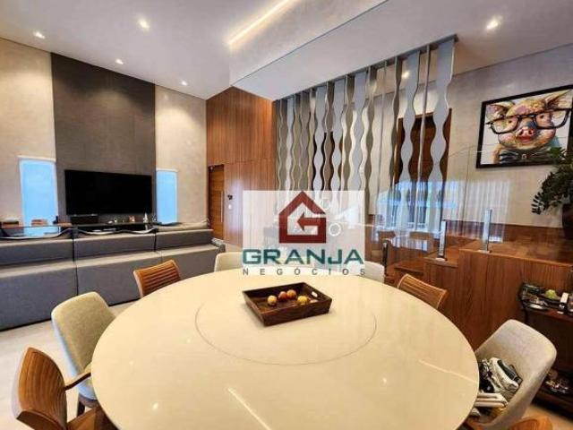 Imóvel com 3 suítes climatizadas, piscina, área gourmet à venda, 303 m² por R$ 3.400.000 Granja Vi