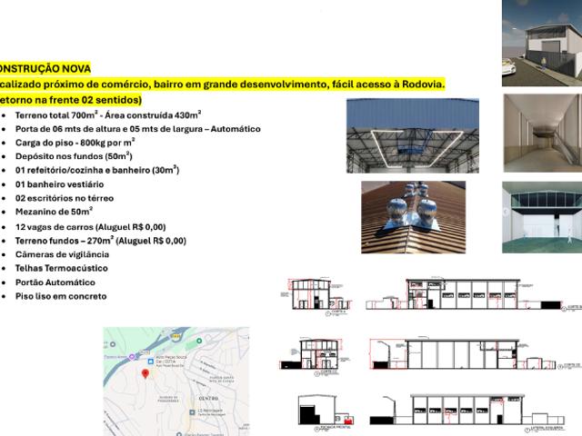 Imóvel Comercial em Outeiro de Passárgada, Cotia/SP de 700m² para locação R$ 13.333,00/mes
