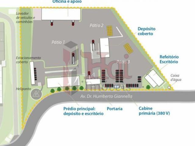 Imóvel Comercial para Venda ou Locação em Barueri com Heliponto e 17.771 m²