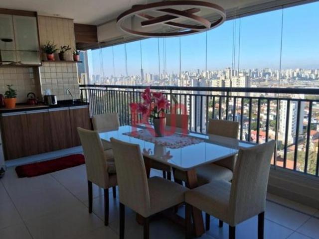 Imóvel à venda em São Paulo SP: Apartamento de 3 quartos e 2 suítes no Cambuci com 110m² e 2 vagas d