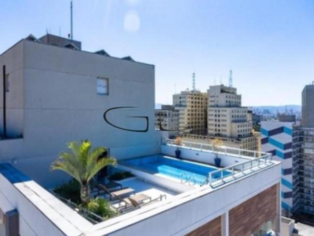 Imóvel à venda ou locação em São Paulo SP, Centro: 1 quarto, 1 banheiro, 1 vaga de garagem, 27m²